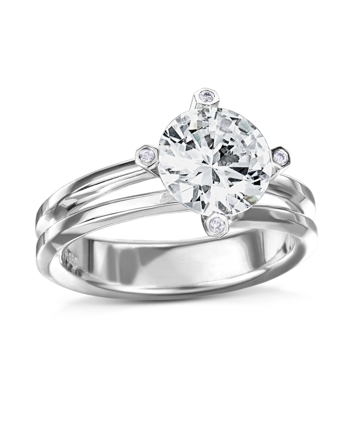 Platinum Tanzanite and Diamond Ring – Turgeon Raine