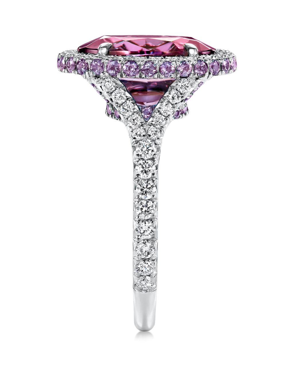 Museum Quality Alexandrite and Diamond Ring - Turgeon Raine