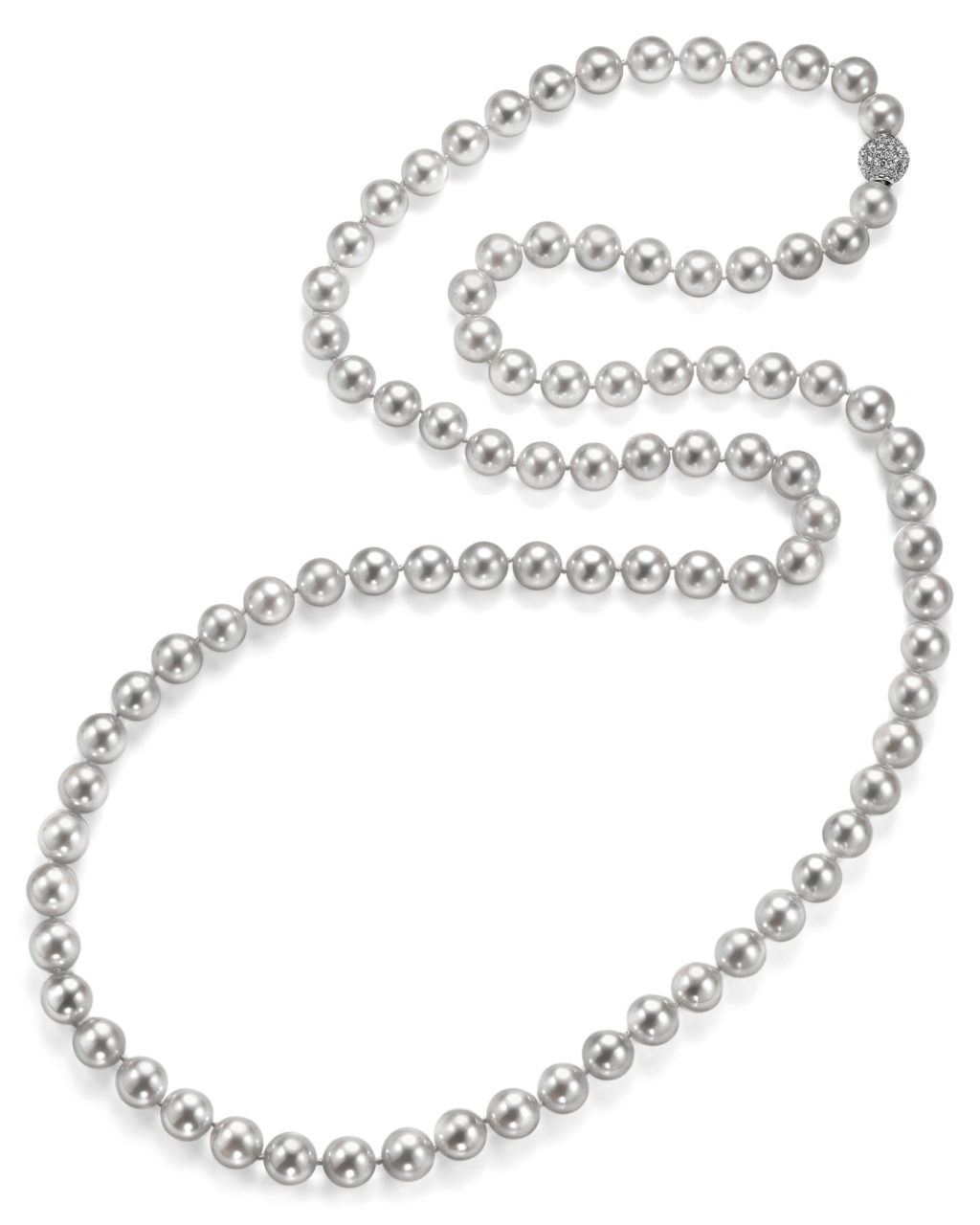 Pinkish Akoya Pearl Single Strand Pearl Necklace – Turgeon Raine