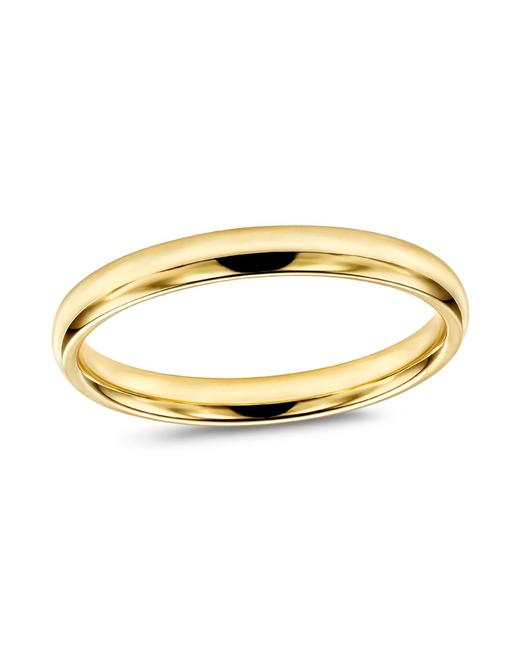 Traditional Yellow Gold Wedding Band - Turgeon Raine